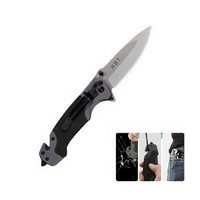 Stainless Steel Folding Pocket Knife with Strap Hole - Custom T-Shirts ...