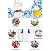 38 Quarts Commercial Cooler Box with Thermometer for Cold Chain ...