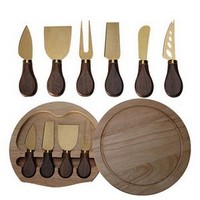 4 Piece Mini Stainless Steel Cheese Cutting Set - Custom T-Shirts ...